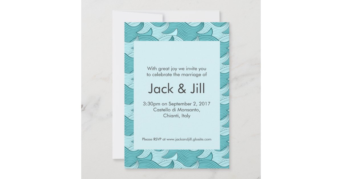 Making Waves Invitation | Zazzle