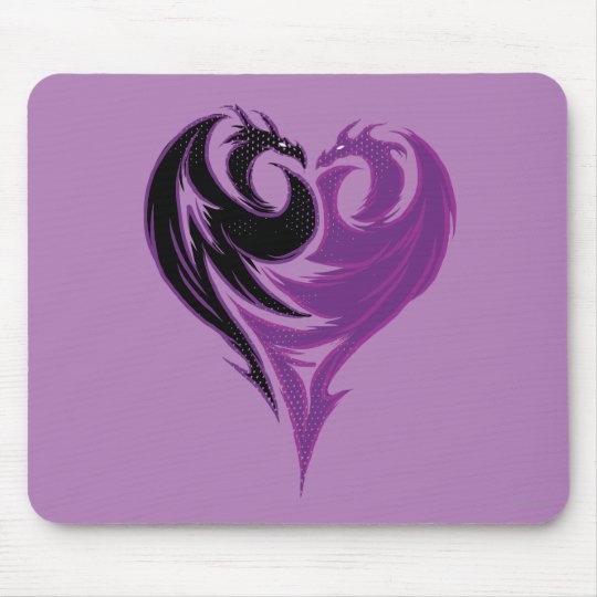 Mal Dragon Heart Mouse Pad | Zazzle.com