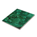 malachite tiles elegant | Zazzle