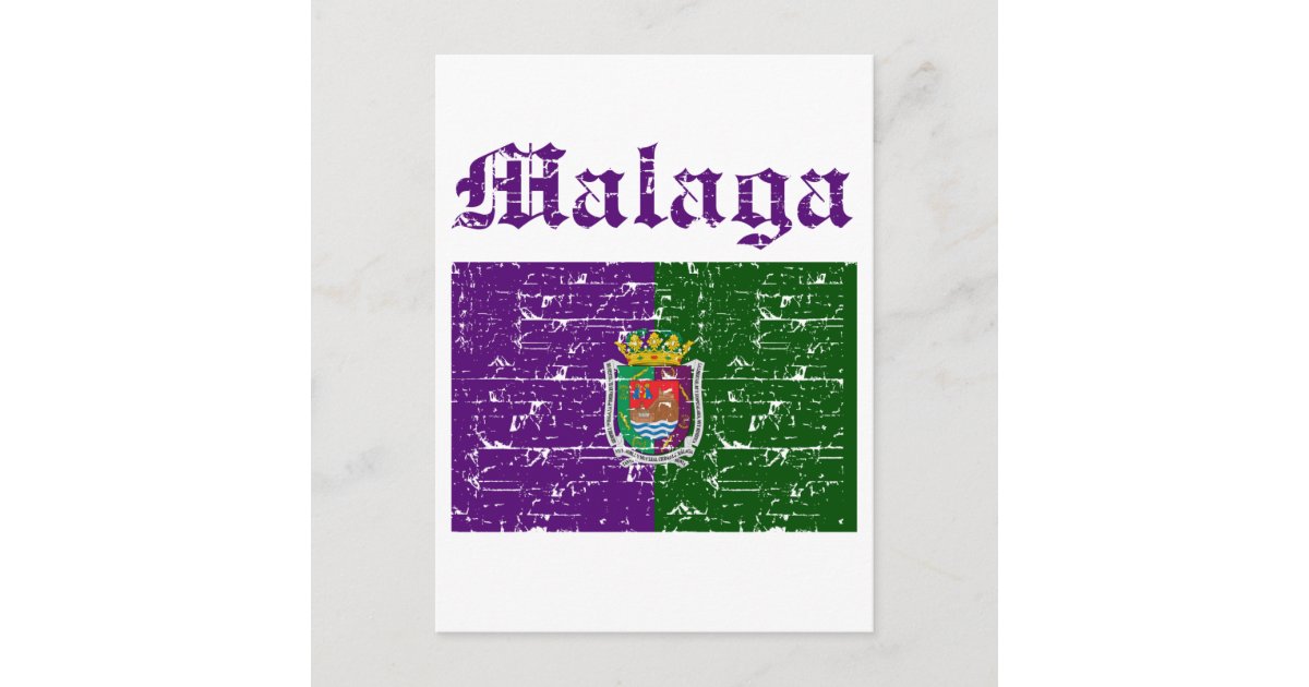 Malaga City designs Postcard | Zazzle