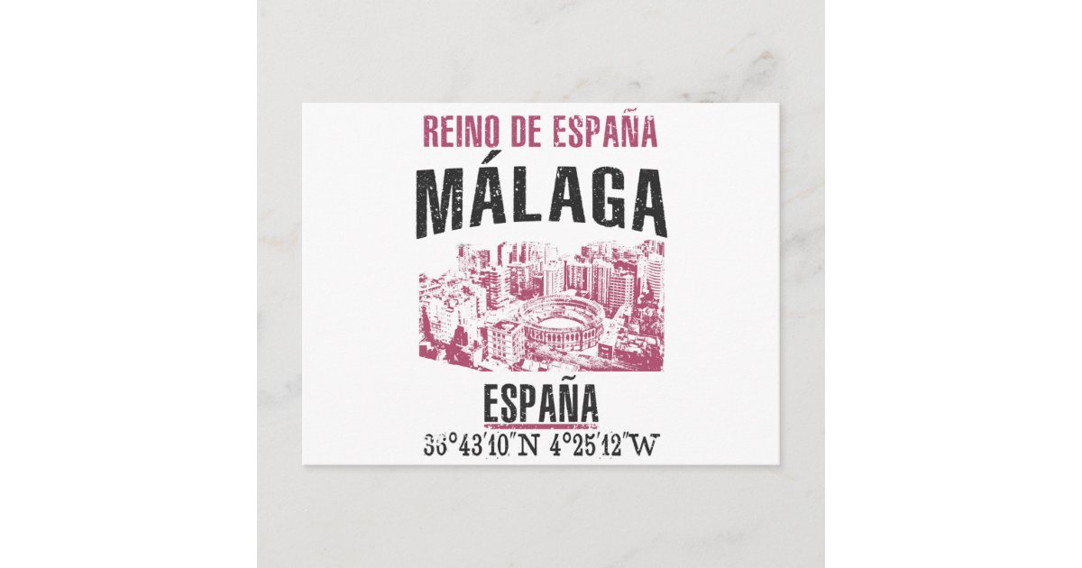 Malaga Postcard | Zazzle