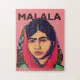 Malala Yousafzai, Inspirational Feminist Art Jigsaw Puzzle | Zazzle