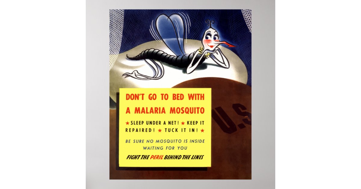 Malaria Mosquito Poster | Zazzle