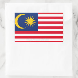 Malaysia Flag Sticker | Zazzle