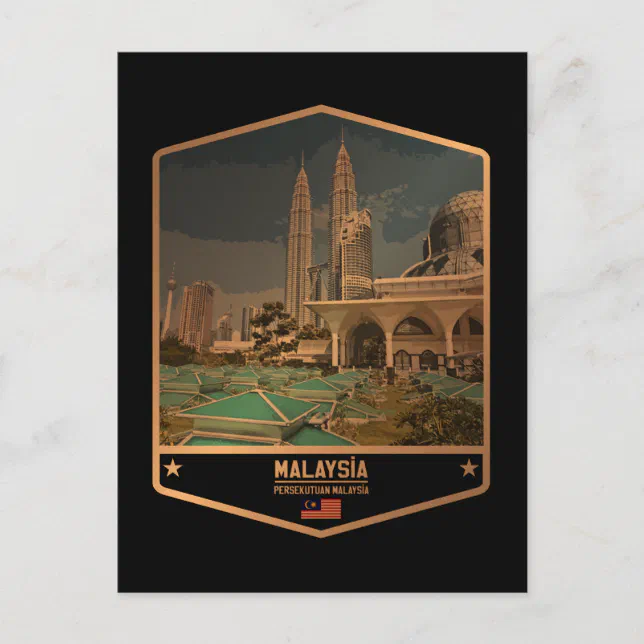 Malaysia Postcard | Zazzle