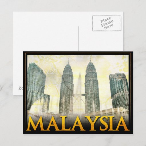 Malaysia Postcard | Zazzle