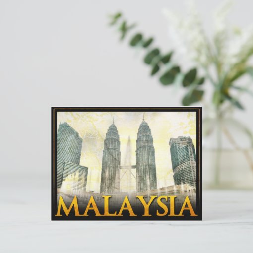 Malaysia Postcard | Zazzle