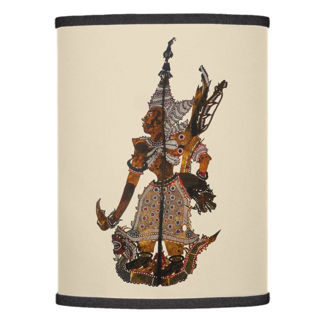 Malaysian Shadow Puppets Lamp Shade | Zazzle