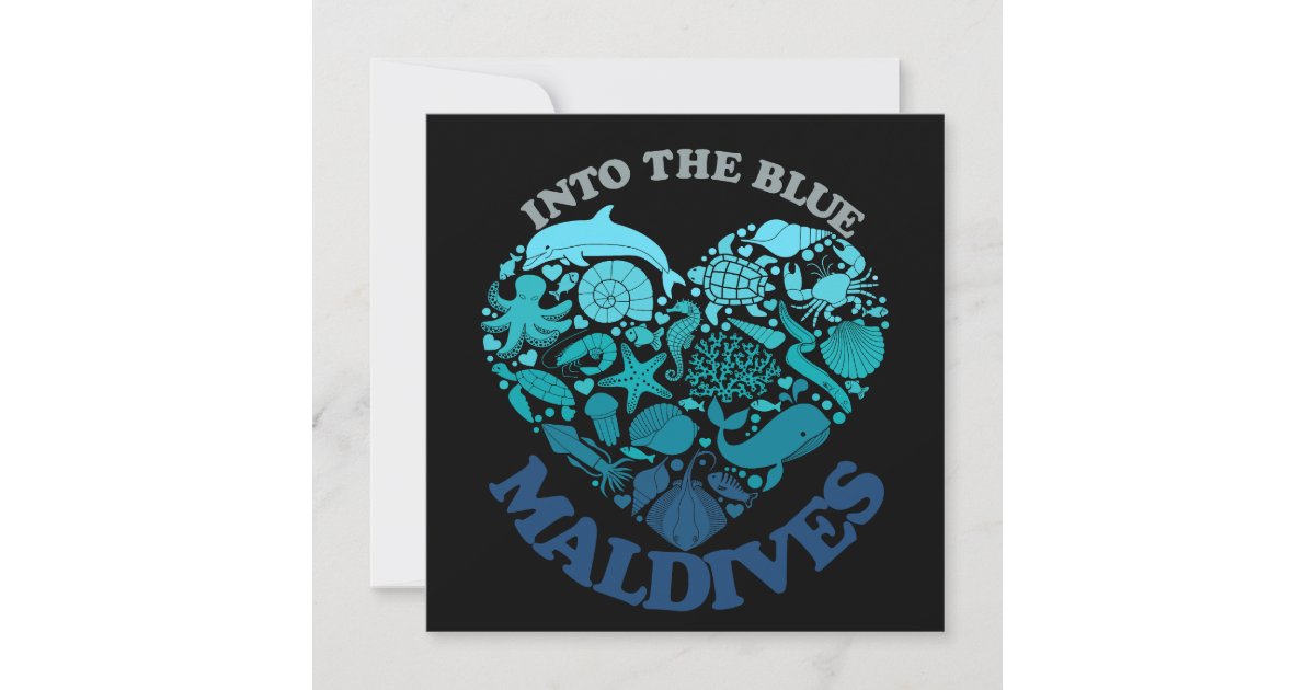 MALDIVES INVITATION | Zazzle