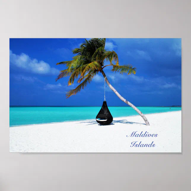 Maldives Islands Poster | Zazzle