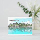 Maldives Postcard | Zazzle