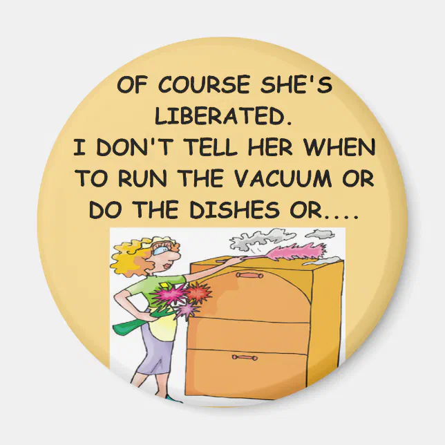 male chauvinist pig joke magnet | Zazzle