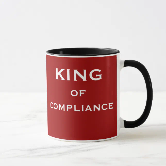 Male Compliance Officer Gift | Funny Job Name Mug | Zazzle