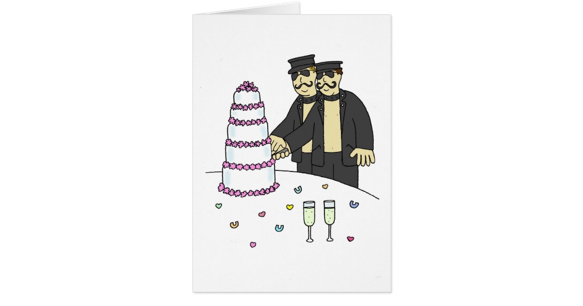 Male Couple Marriage Congratulations Humor | Zazzle