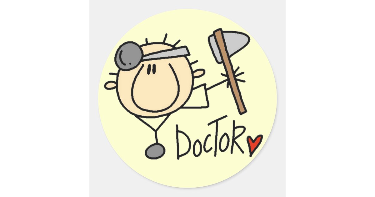 Male Doctor Stickers | Zazzle