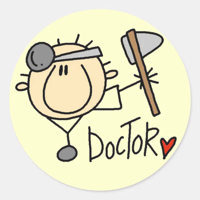 Male Doctor Stickers | Zazzle