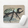 Male Eastern Hercules Beetle Mousepad | Zazzle