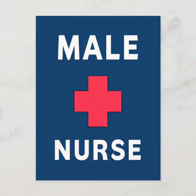 Male Nurse Postcard | Zazzle