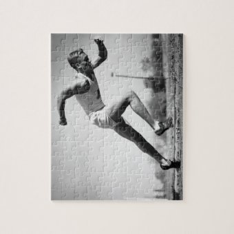 Male Runner Jigsaw Puzzle | Zazzle