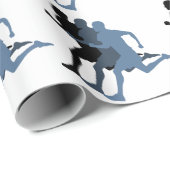 Male Runner Wrapping Paper | Zazzle