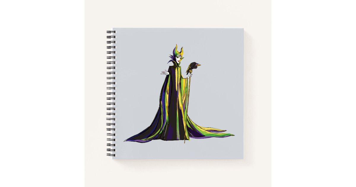 Maleficent and Diablo Notebook | Zazzle