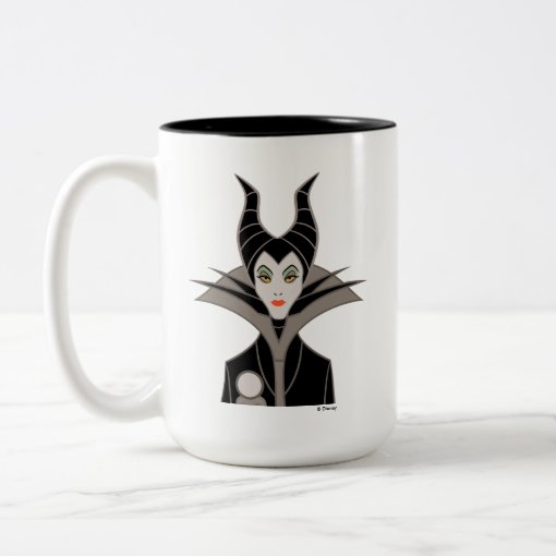 Maleficent | In A Dark Design Two-Tone Coffee Mug | Zazzle