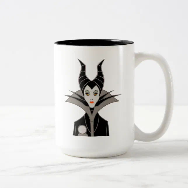 Maleficent | In A Dark Design Two-Tone Coffee Mug | Zazzle