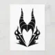 Maleficent Logo Postcard | Zazzle