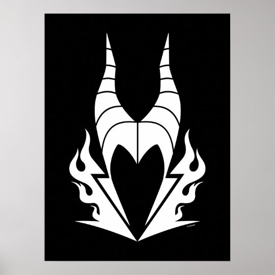 Maleficent Logo Poster | Zazzle.com
