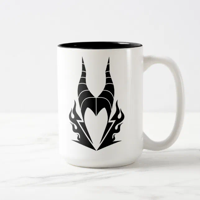 Maleficent Logo Two-Tone Coffee Mug | Zazzle