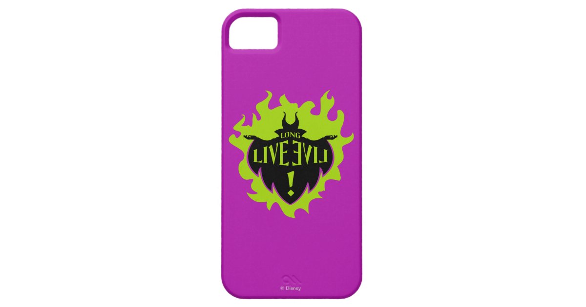 Maleficent - Long Live Evil Case-Mate iPhone Case | Zazzle.com