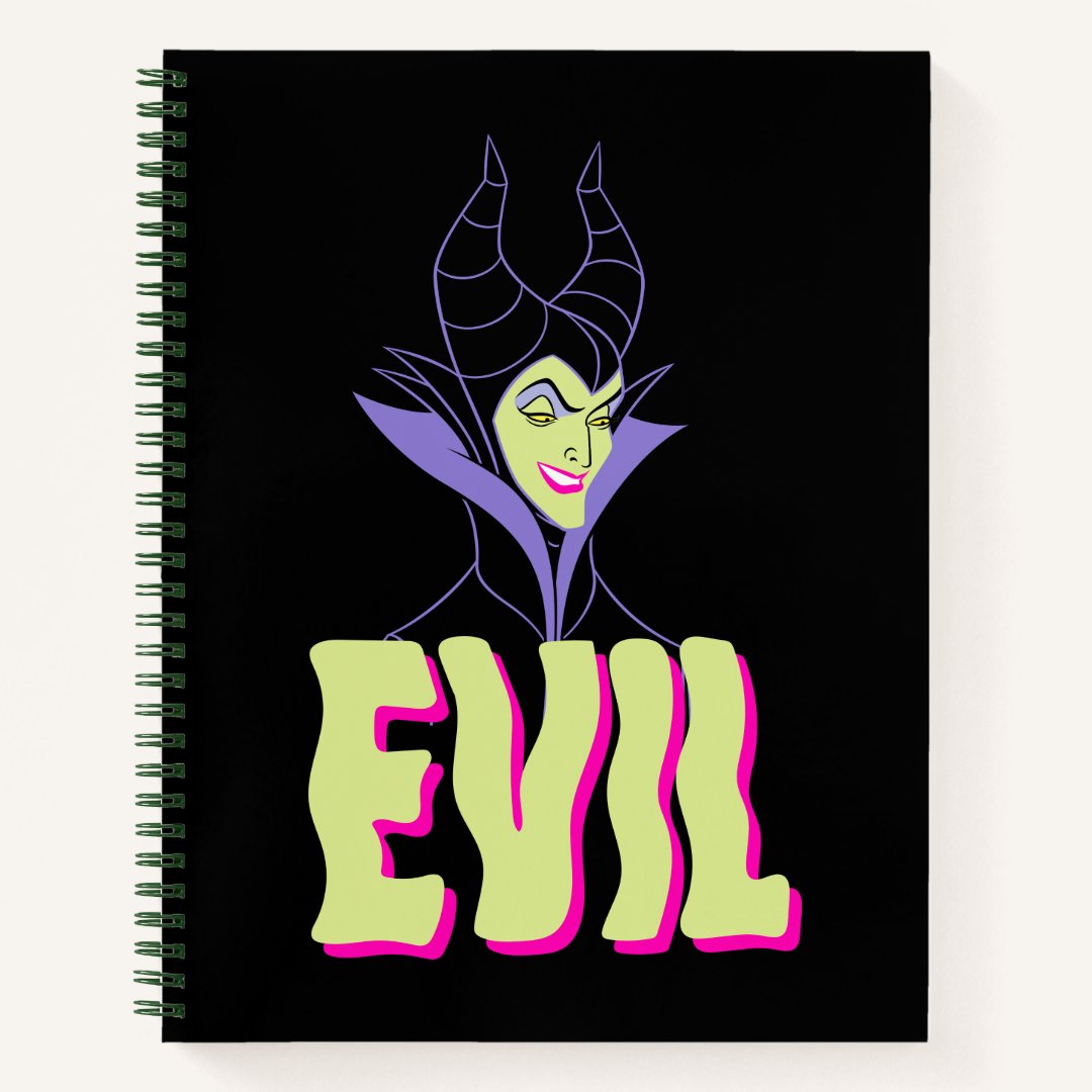 Maleficent | The Evil One Notebook | Zazzle