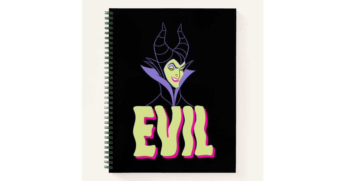 Maleficent | The Evil One Notebook | Zazzle