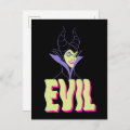 Maleficent | The Evil One Postcard | Zazzle