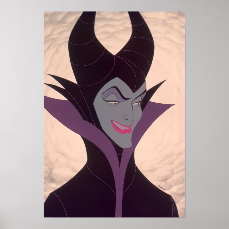 Maleficent | With a Smile? Poster | Zazzle