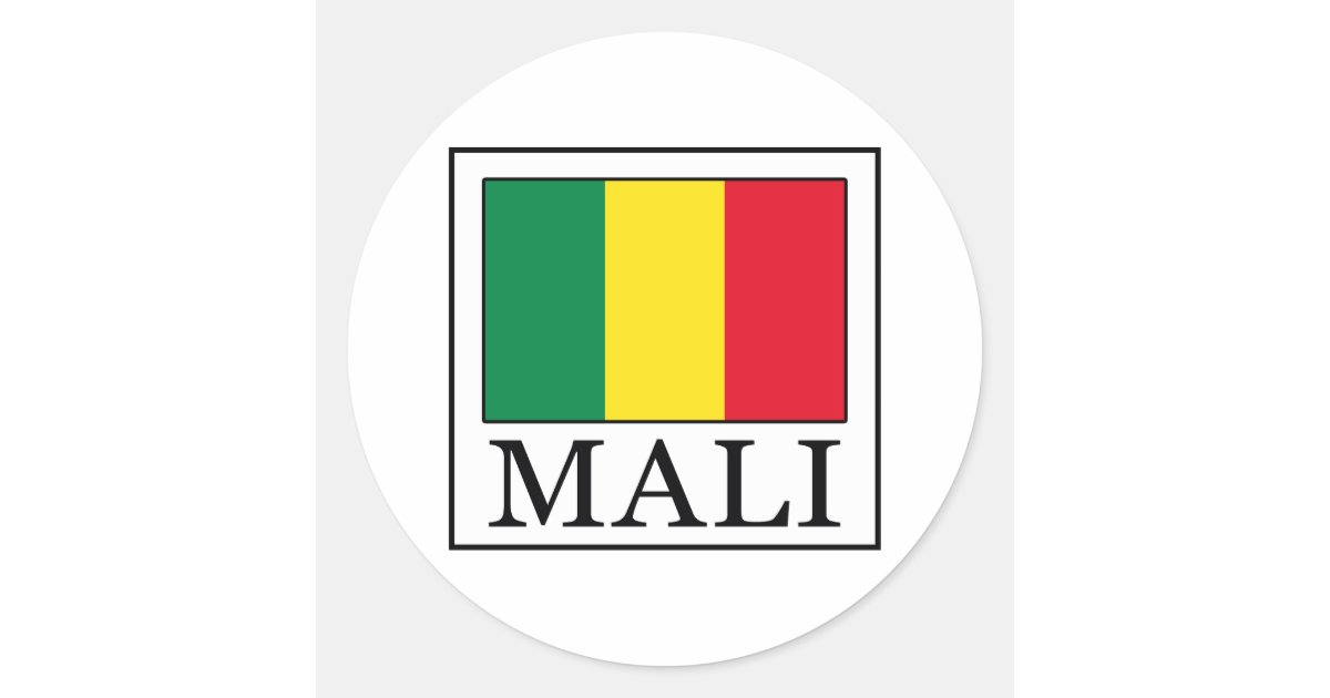 Mali Classic Round Sticker | Zazzle