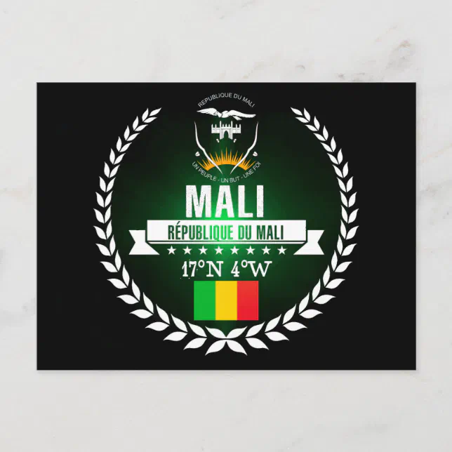 Mali Postcard | Zazzle