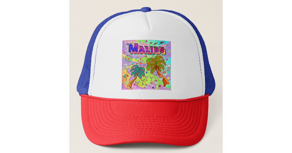 Malibu Vacation Target Hat | Zazzle