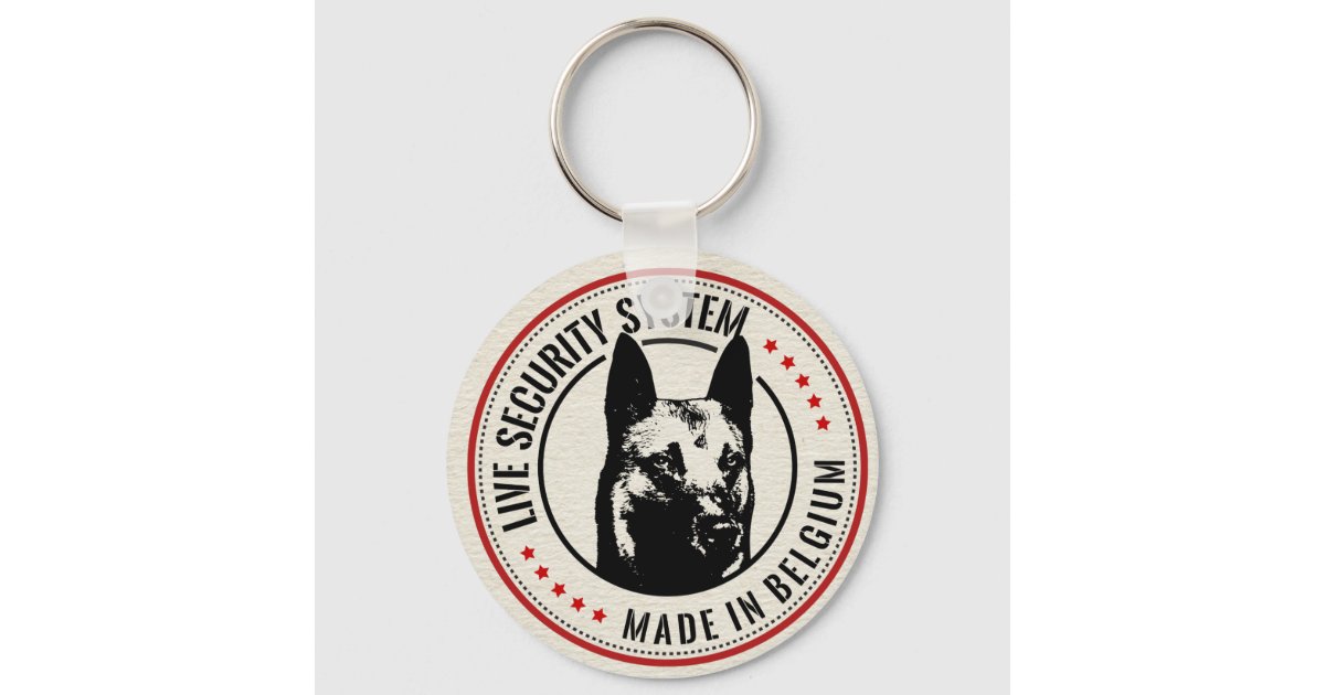 Malinois - Belgian shepherd -Mechelaar -Maligator Keychain | Zazzle