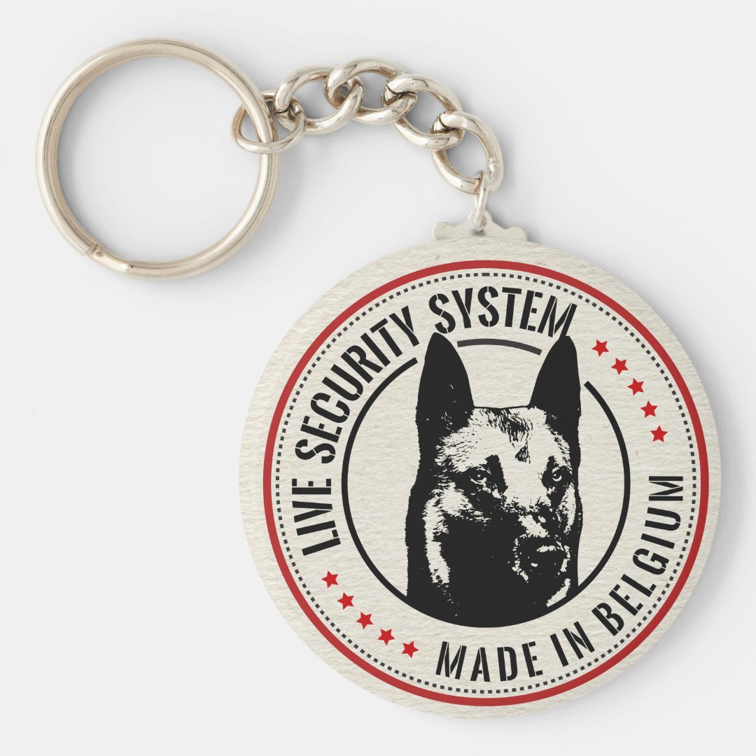 Malinois - Belgian shepherd -Mechelaar -Maligator Keychain | Zazzle