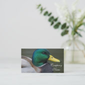 Mallard Duck Business Card | Zazzle