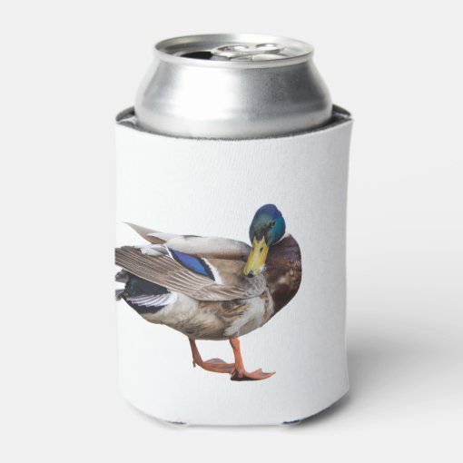 Mallard Duck Can Cooler | Zazzle
