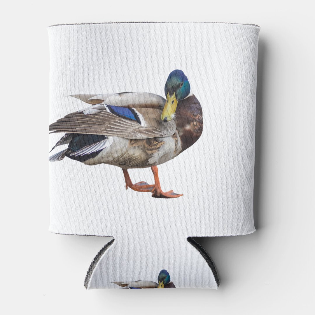 Mallard Duck Can Cooler | Zazzle
