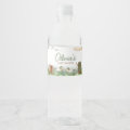 Mallard Duck Hunting Baby Shower Water Bottle Label | Zazzle