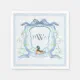 Mallard Duck Monogram Grandmillennial Napkins | Zazzle