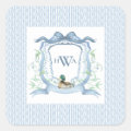 Mallard Duck Monogram Sticker and Labels | Zazzle
