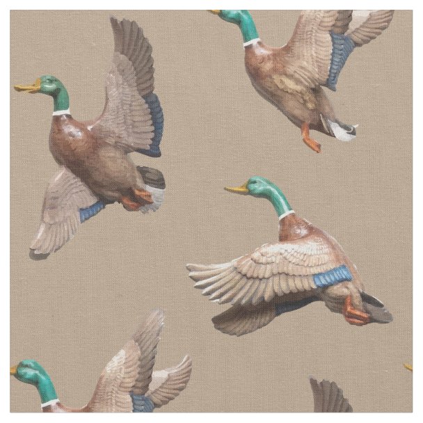 Ducks Fabric | Zazzle.com