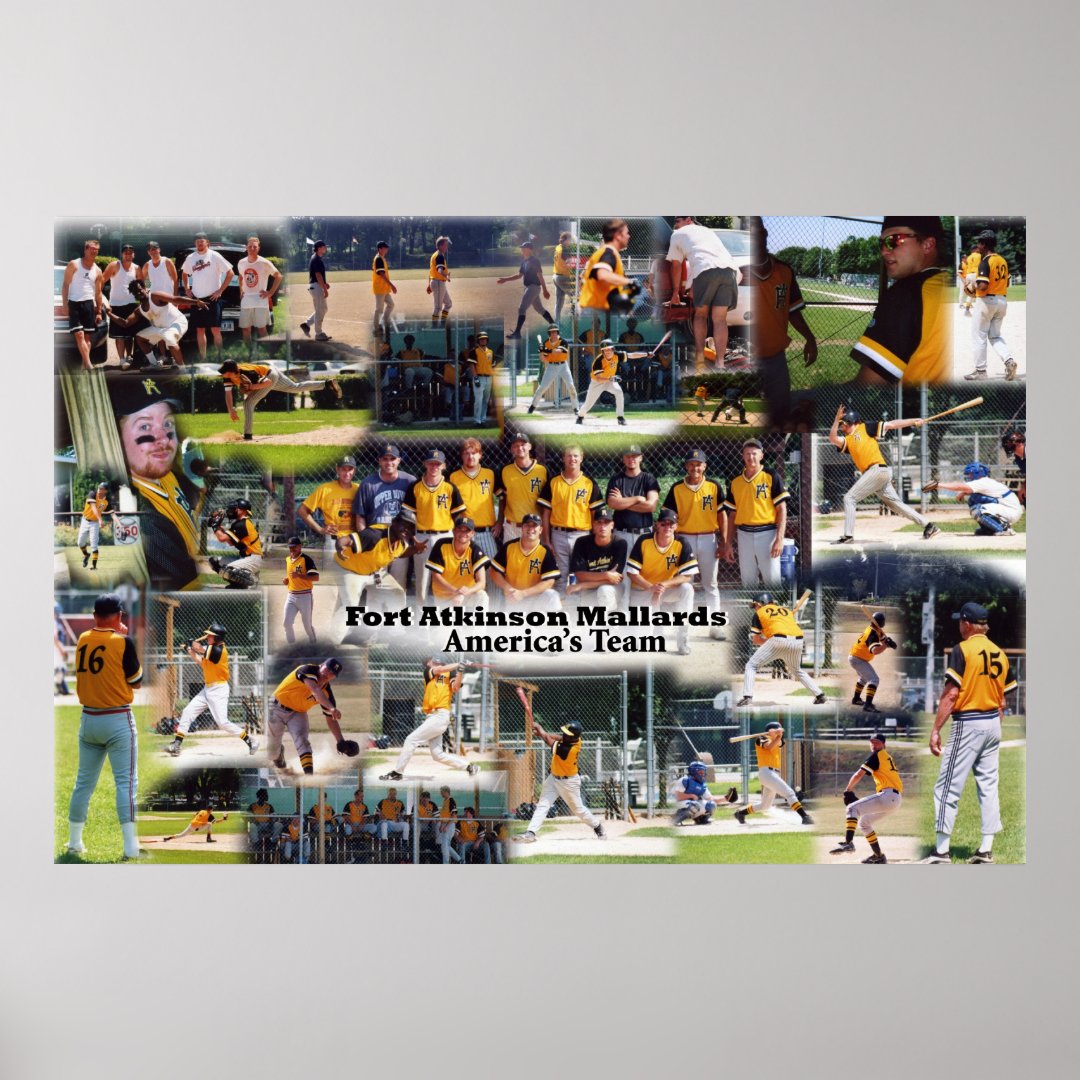 Mallards Collage Poster | Zazzle