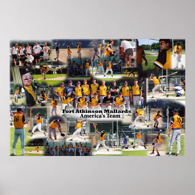 Mallards Collage Poster | Zazzle