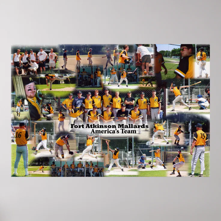 Mallards Collage Poster | Zazzle